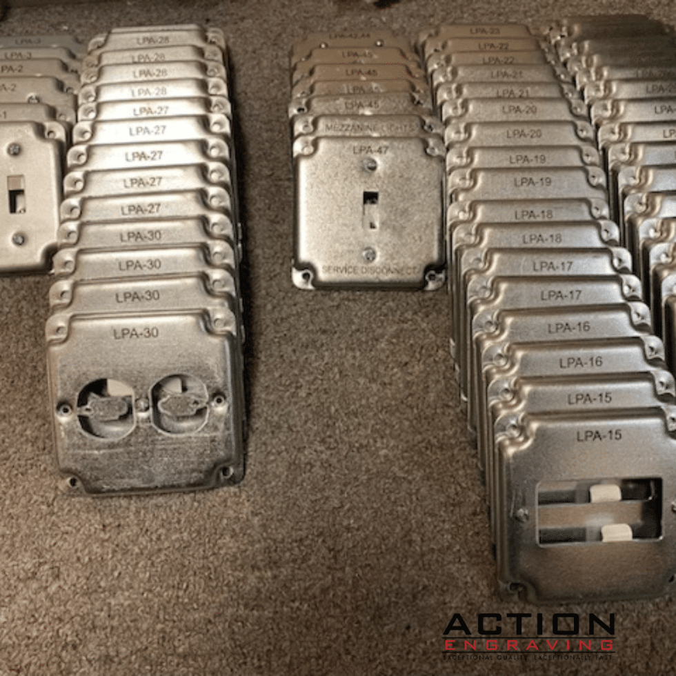 Engraving Stainless Steel Device Covers, Switchplates, and Outlet ...